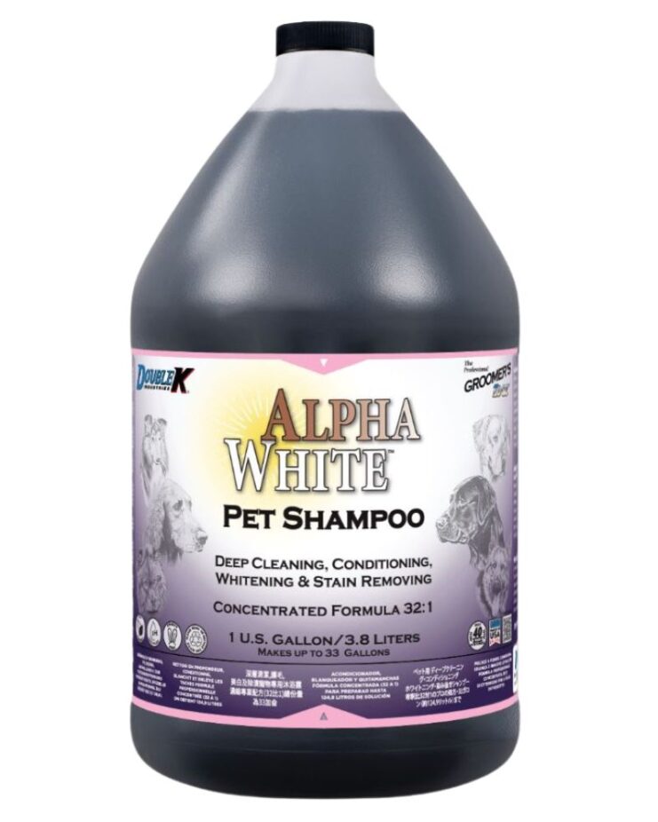 DOUBLE K SHAMPOO 3.8 LTR ALPHA WHITE | MJs New Zealand | Professional ...
