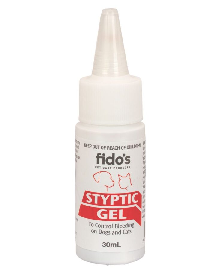 FIDOS 30MLS STYPTIC GEL | MJs New Zealand | Professional Animal ...